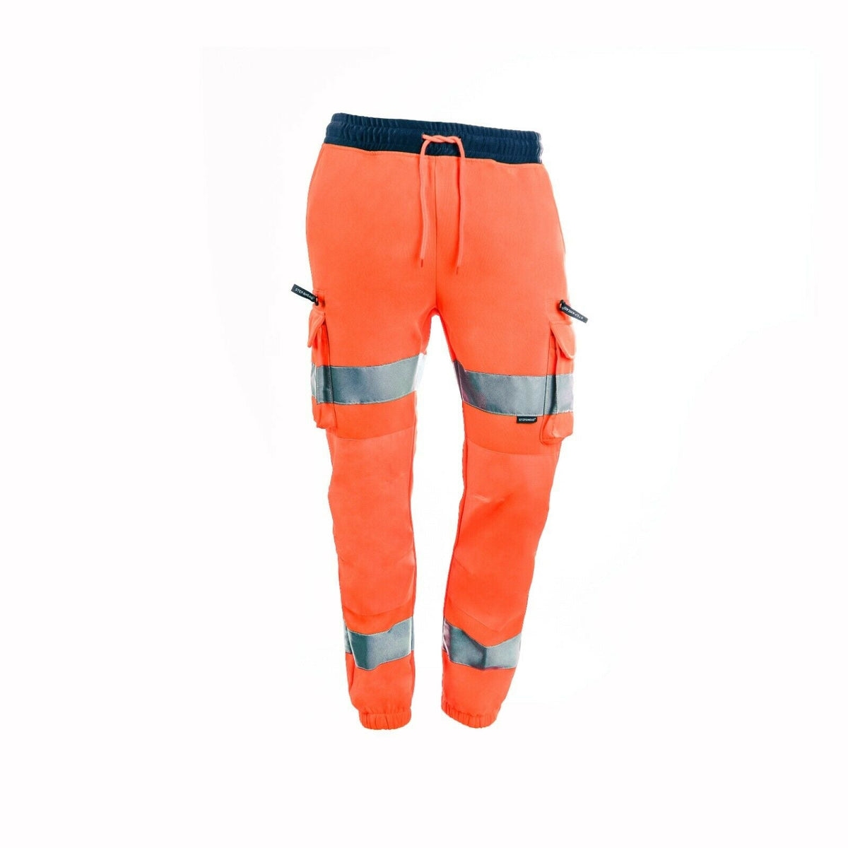 STEP AHEAD Hi Vis Viz Combat Trousers JOGGING BOTTOMS Workwear JOGGERS ...